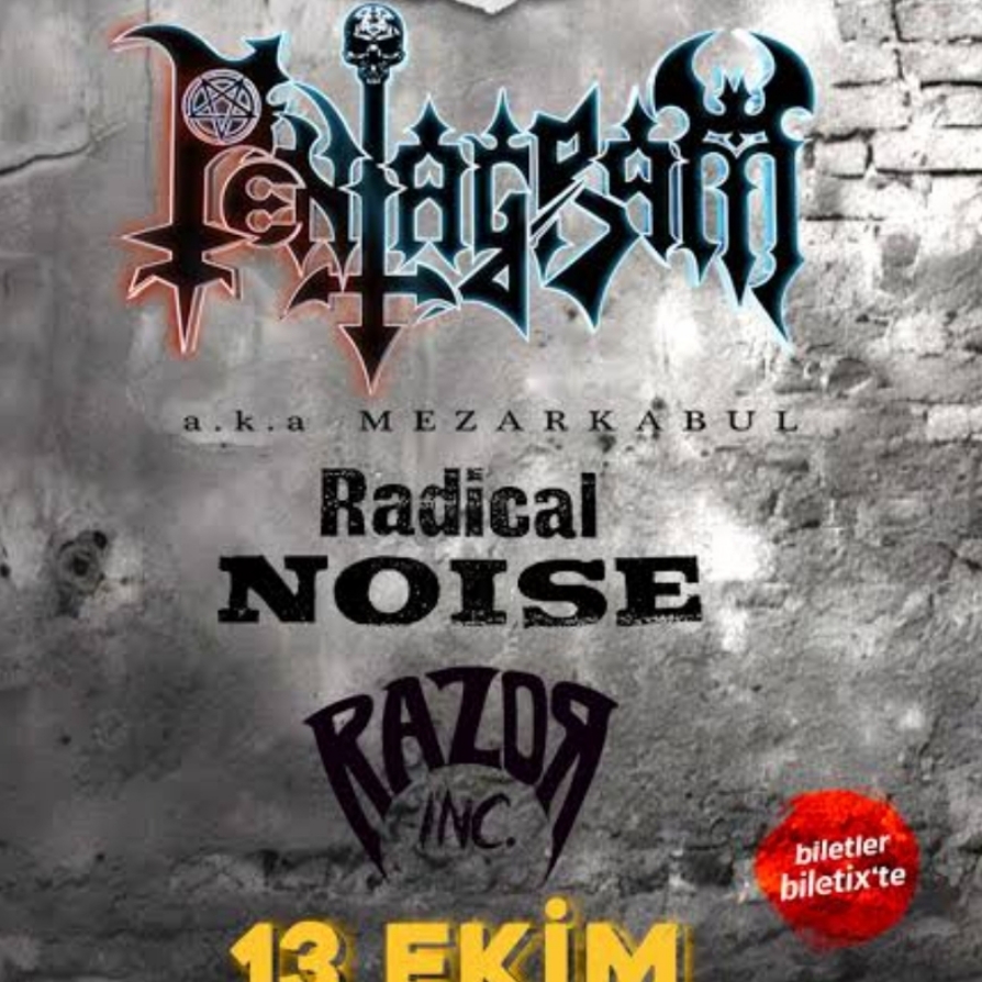 MASA: Pentagram - Radical Noise - Razor Inc Konseri